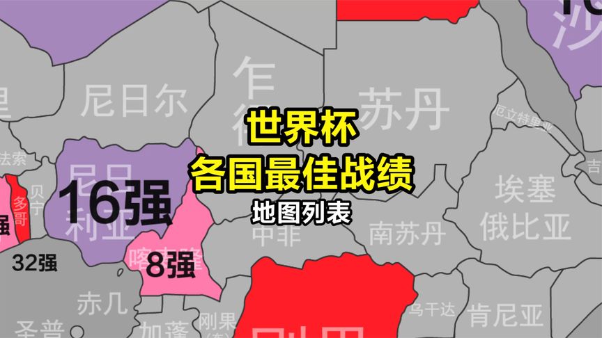 世界杯各国取得的最佳战绩
