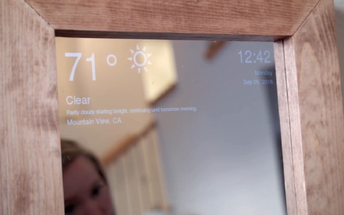 如何制作一面智能镜子