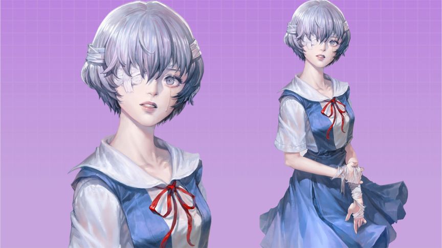 3DMAX建模:2D原画秒变3D模型?大神带你学建模!