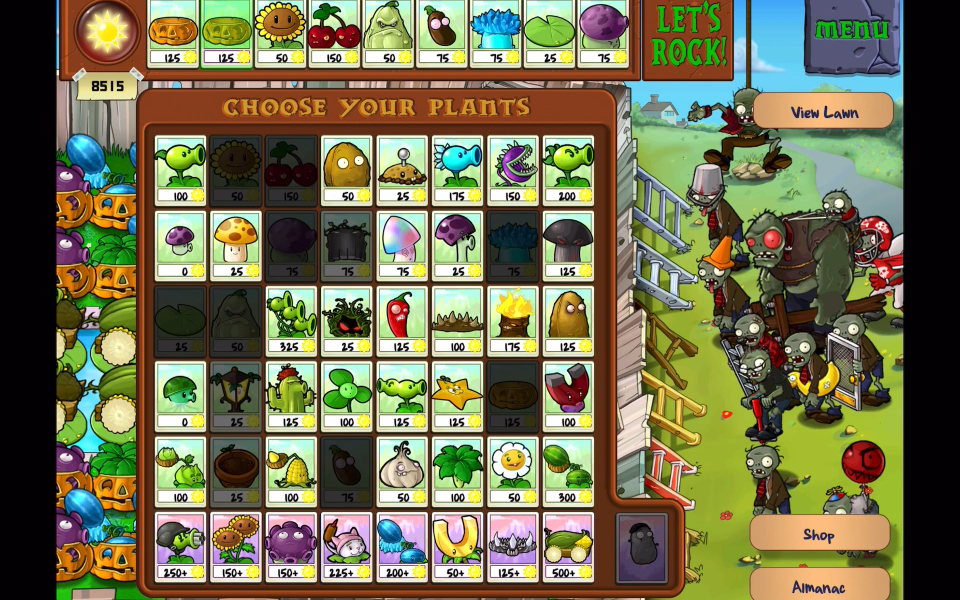 下次打生存无尽我一定搭梯子!(iPad版 PVZ HD 92-102面旗帜完成)
