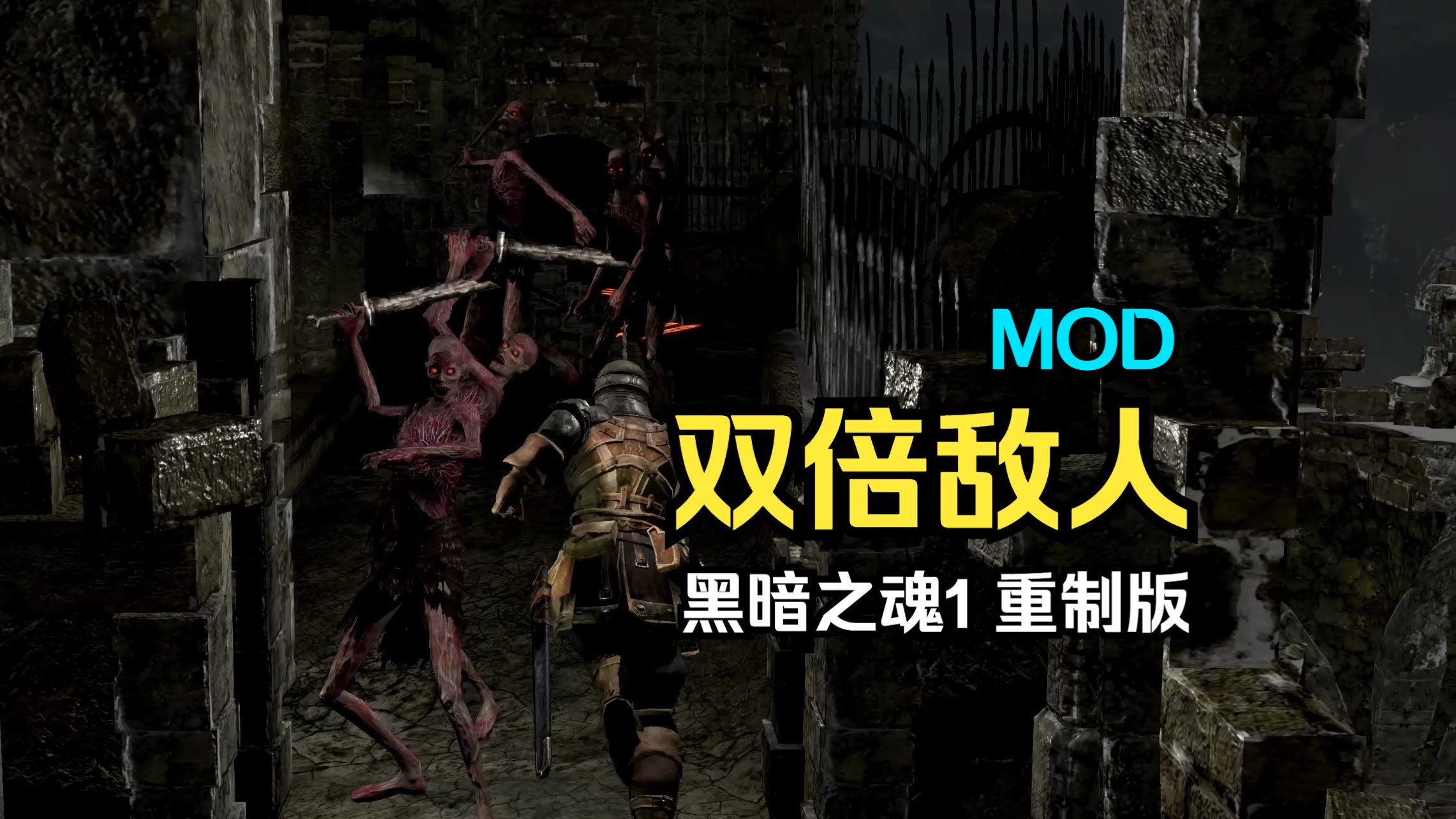 【黑暗之魂1】双倍敌人MOD安装教程【MOD#01】