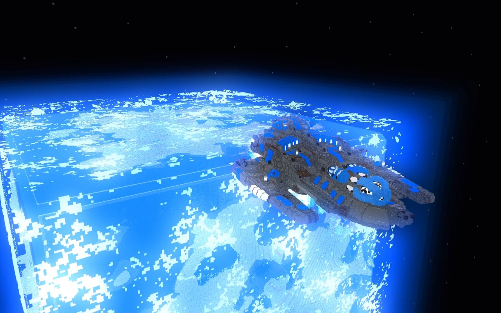 飞向星海的悖论引擎,但是我的世界_哔哩哔哩bilibili_心灵终结