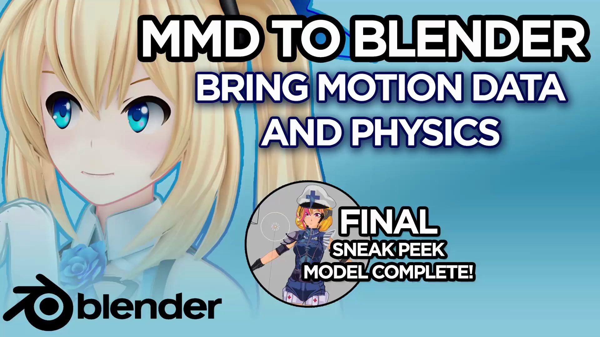 MMD to Blender 2.8x运动文件VMD(RigidBodies设置)