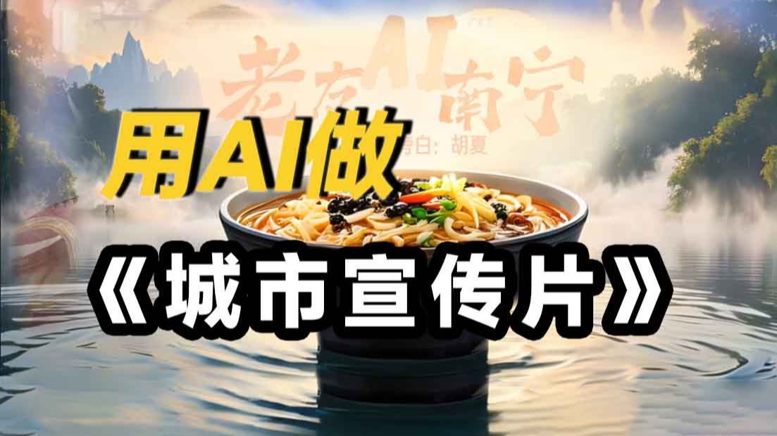 【AI宣传片教程】全网爆火的AI商业宣传片是如何制作的?今天就来教...