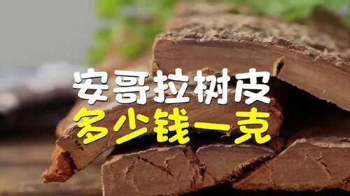 安哥拉树皮价格曝光!一克竟要价这么高,真的物有所值吗?