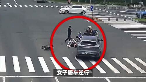 女子带孩子骑车逆行,被撞身亡,大家如何看?