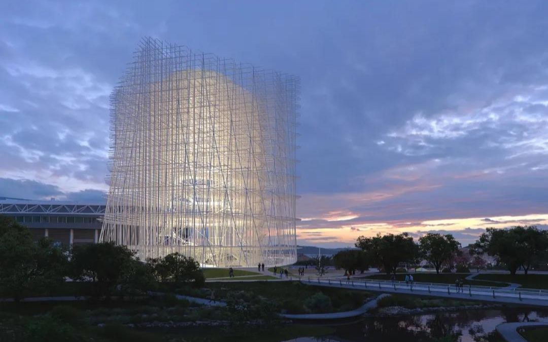 美国加州圣何塞硅谷地标设计竞赛入围作品星云塔