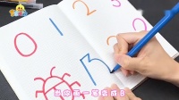 超简单幼儿绘画,数字秒变小动物,宝宝还不学起来