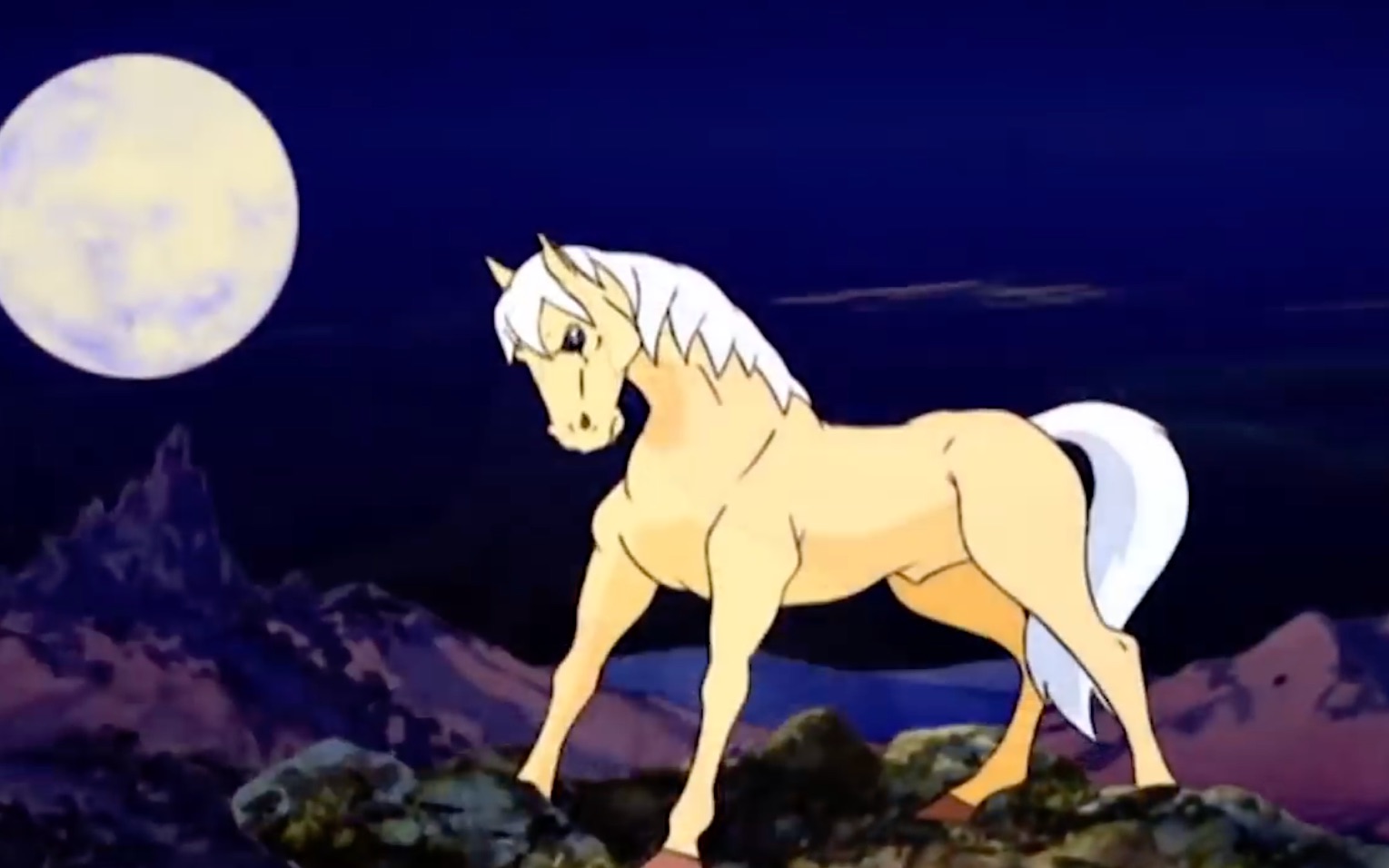 【老动画/澳大利亚】The Silver Brumby 银色野马/银驹 OP&ED(动物...