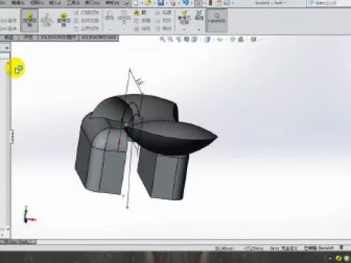 SolidWorks实例篇【2】—单实体建模:手柄(ftc空白制作)
