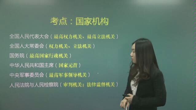 考点:国家机构的设置