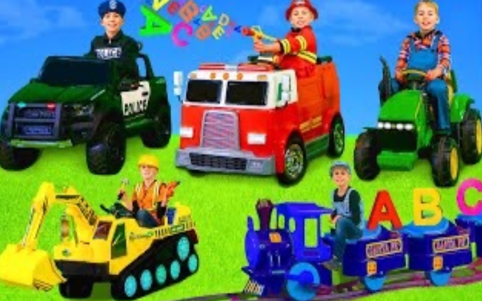 儿童玩具世界:孩子们了解职业