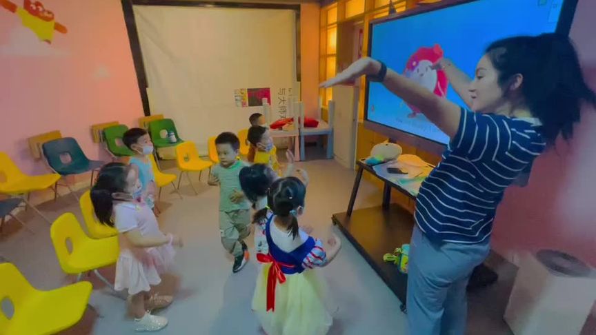 3岁9个月#课堂实录 #早教 #少儿英语