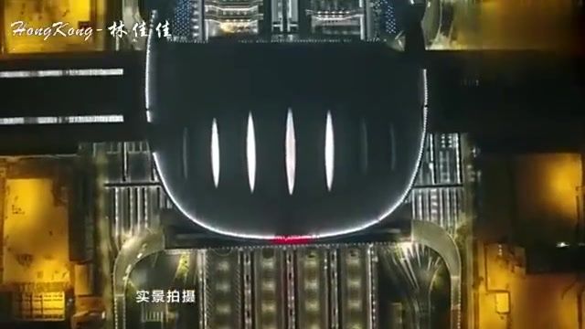 航拍港珠澳大桥珠海公路口岸,这座连接港珠澳的跨海通道太壮观了