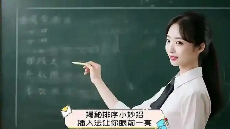 揭秘排序小妙招,插入法让你眼前一亮