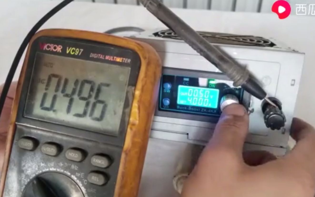 废弃电脑主机电源改装的一套DIY可调电源,性价比极高