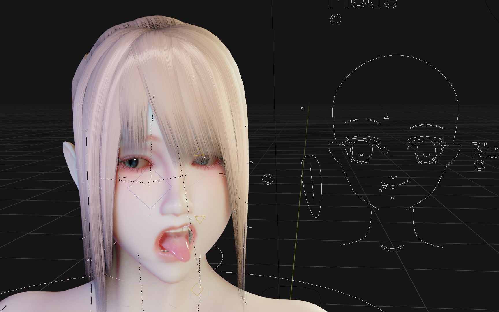 无需插件和形态键!Blender表情捏造器