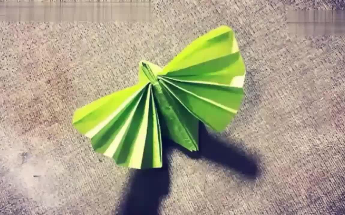 漂亮的飞蛾折纸视频教程22,立体折纸,折纸大全,简单折纸,手工制作,...