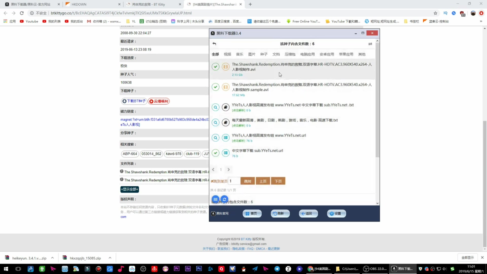 这个下载器超级好用,BT磁力下载能满速,并且支持磁力链接在线播放