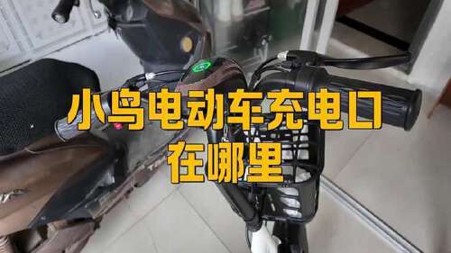 小鸟电动车充电口位置揭秘,一图看懂不再找半天!