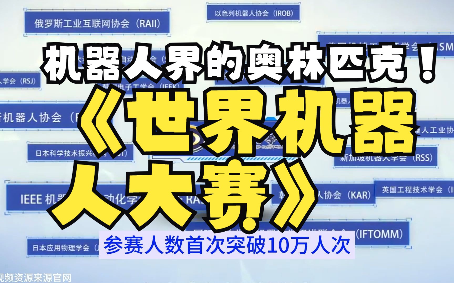 世界机器人大会青少年人机器人设计与信息素养大赛