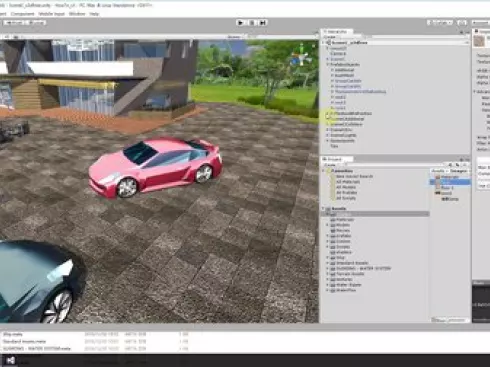 VR/AR程序设计之unity3d篇-第001讲-Unity界面