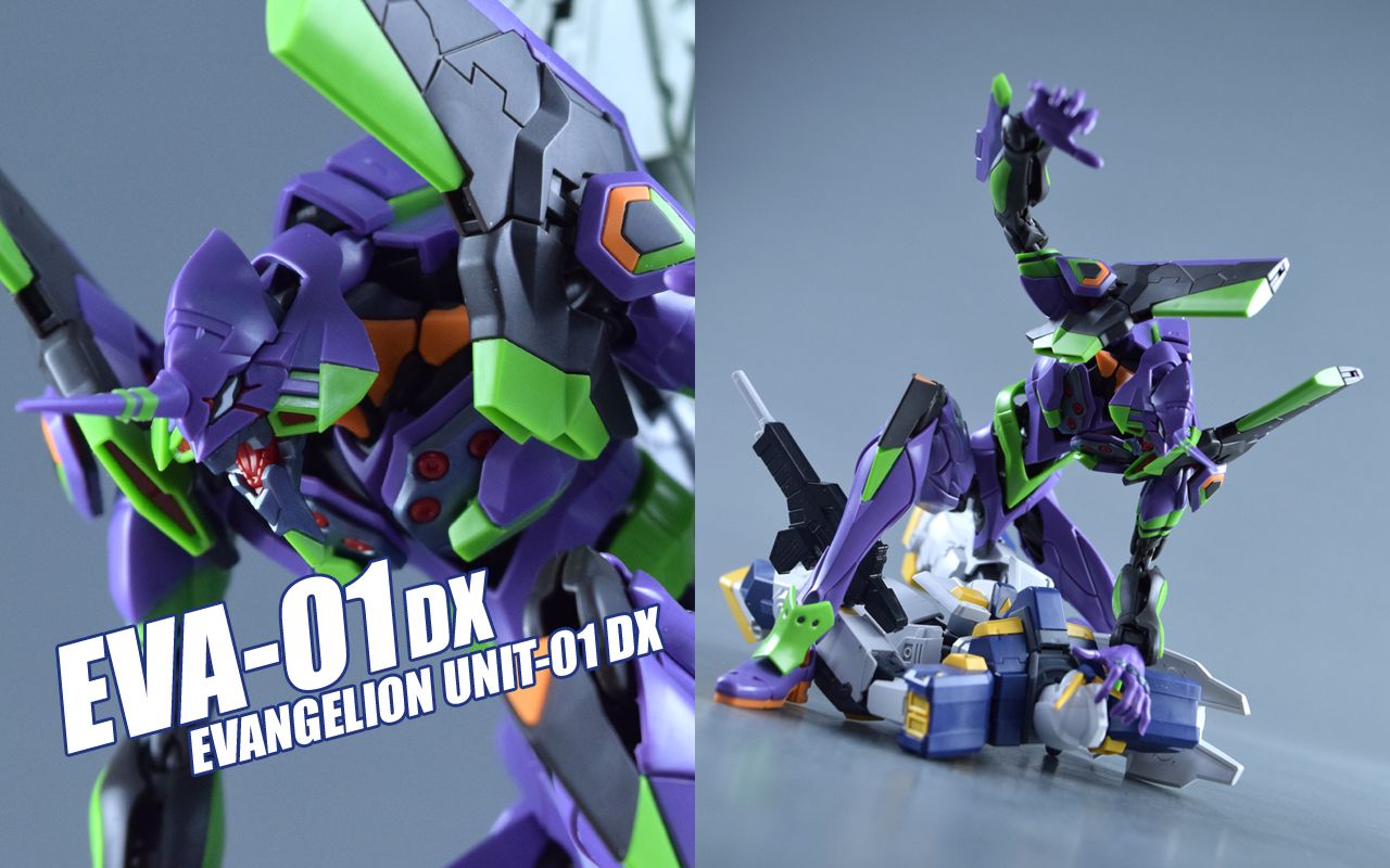 ...RG系列新异类!万代 RG初号机 DX套装版 模型介绍 新世纪福音战士