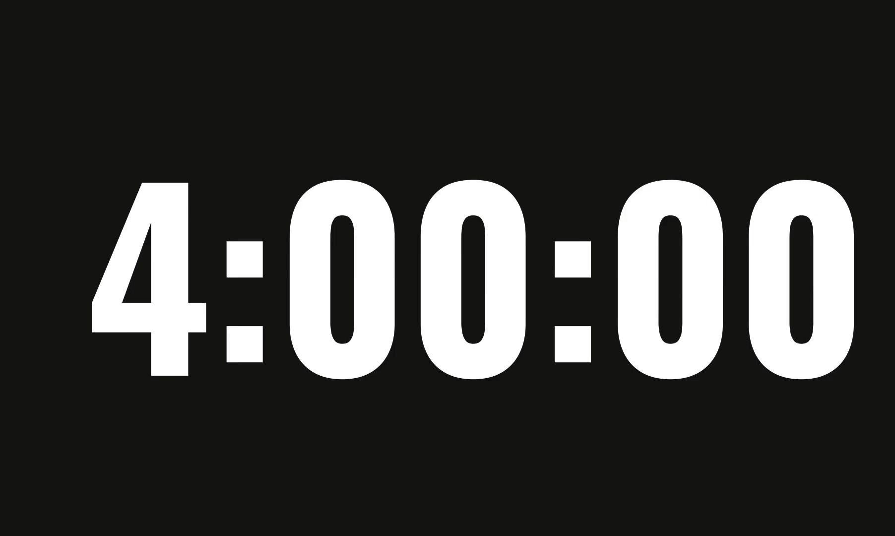 4小时定时器-4 Hour Timer