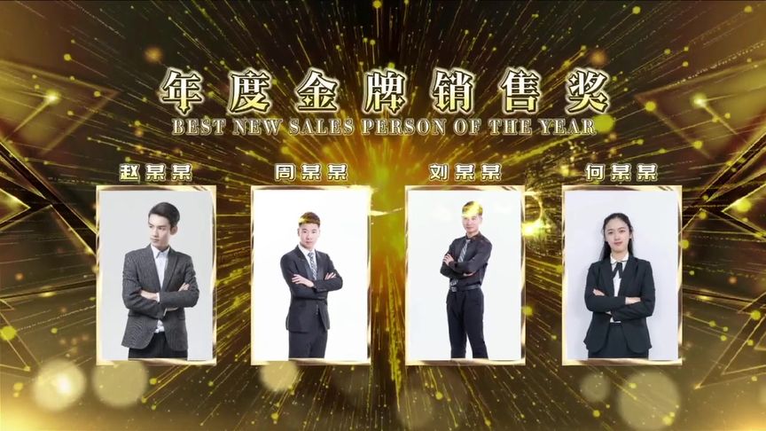 年度颁奖典礼,模板可套用,素材可替换,文字可修改#剪映模板