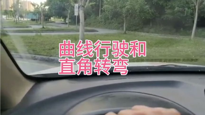 [重庆逸动]科目二自动挡C2 曲线行驶和直角转弯看点讲解刘教练