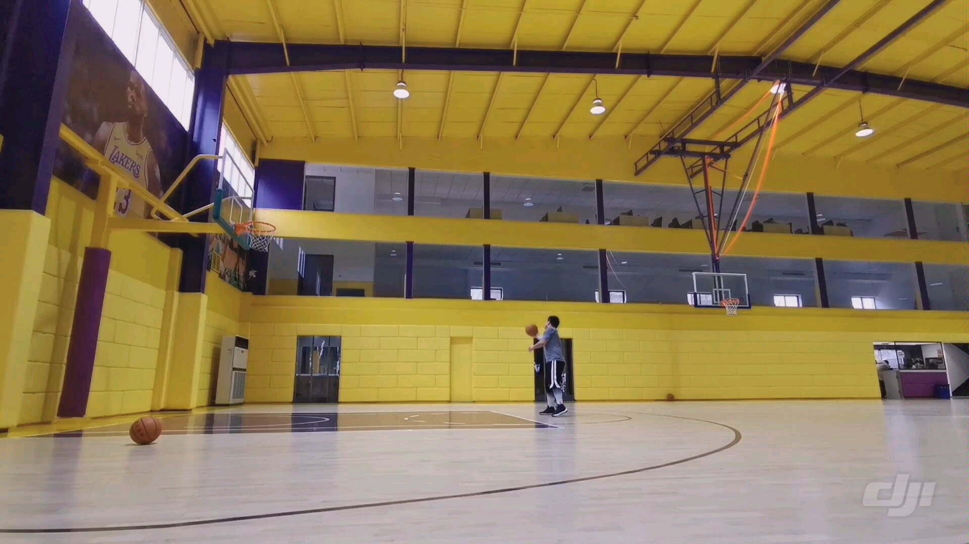 90度3分球投篮练习