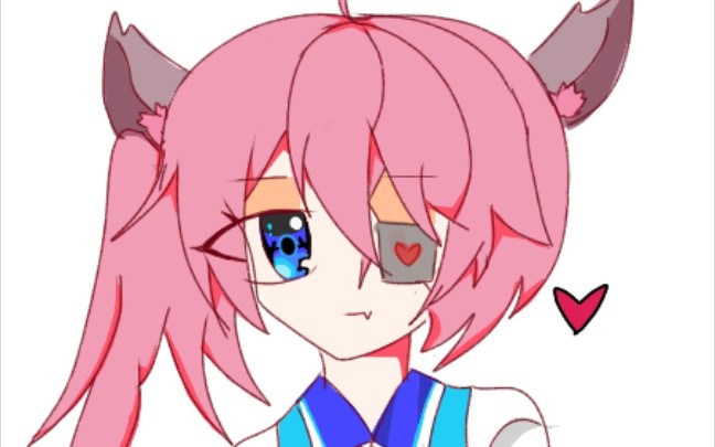 简单动漫女孩制作过程