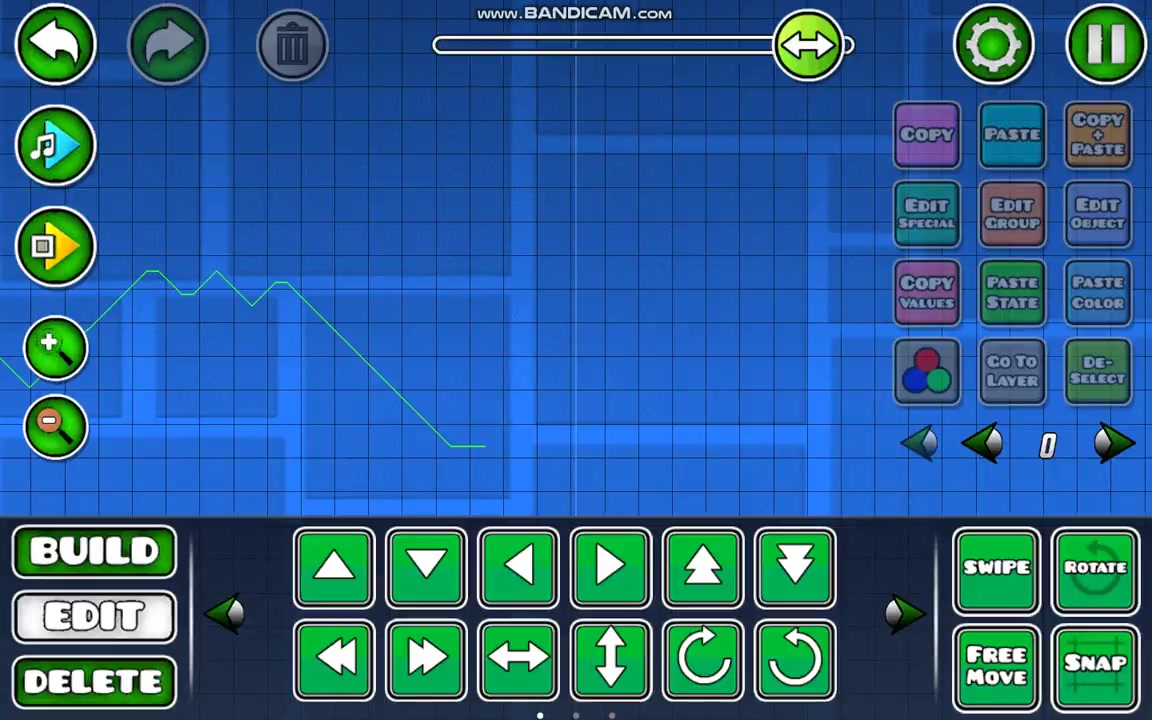 【几何冲刺】的一些废稿layout(都是两年前做的)