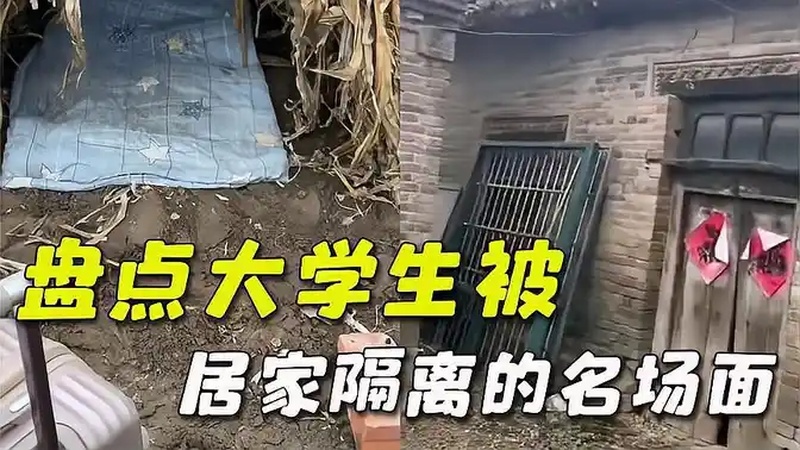 盘点大学生被居家隔离的名场面,这是流放宁古塔了吗,好笑又心酸