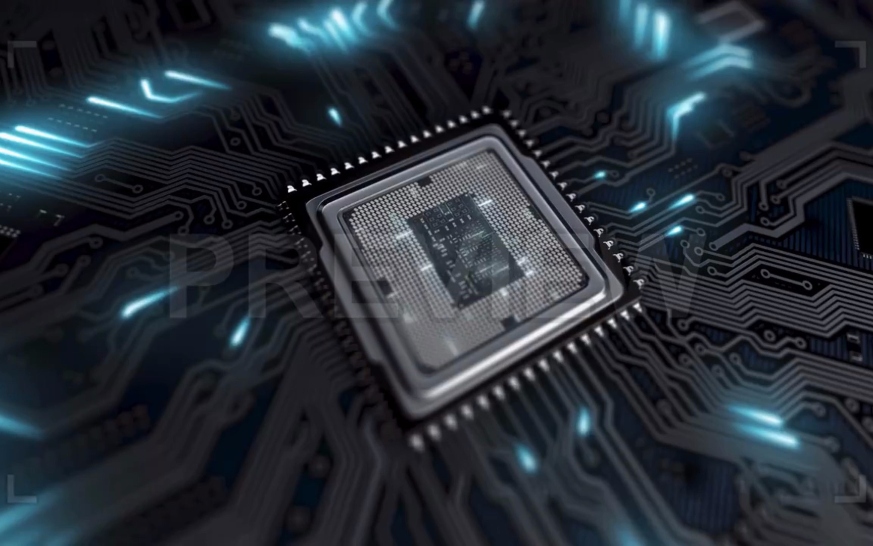 计算机芯片处理器电路板