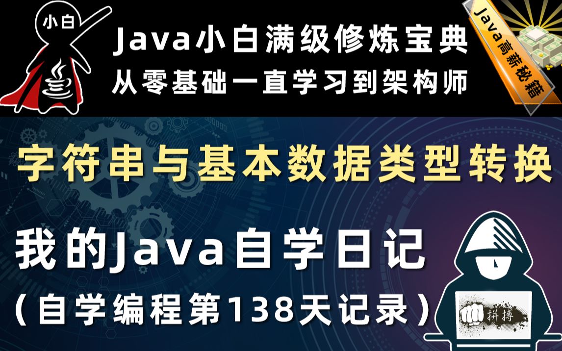 Java字符串与基本数据类型的转换