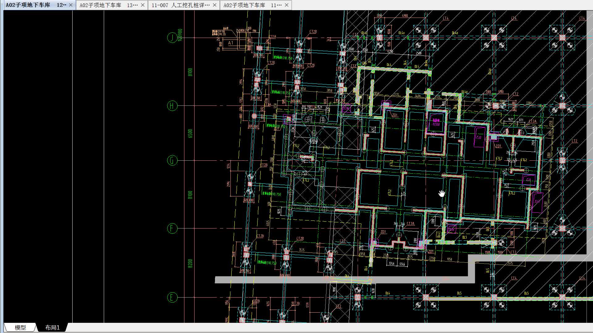 承台顶基础梁顶标高介绍
