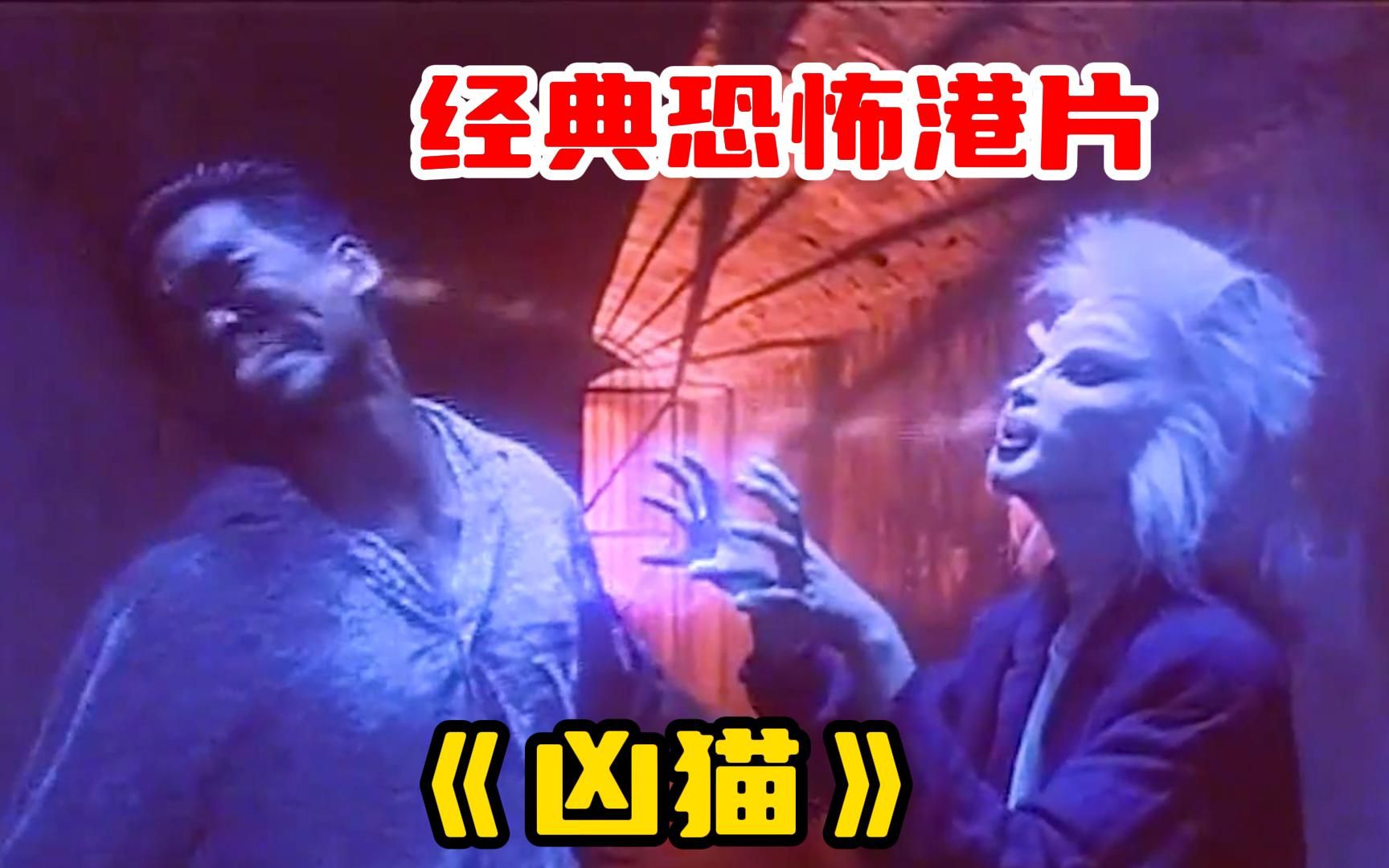 一口气看完经典恐怖港片【凶猫】茅山道士牺牲自己封印猫妖,可是猫...