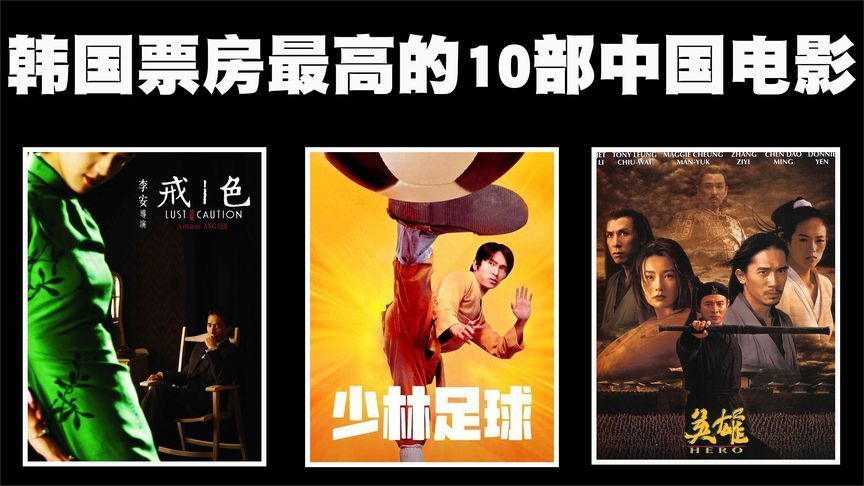 韩国票房最高的10部中国电影排行榜