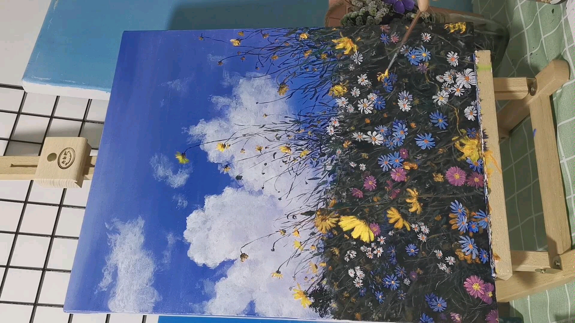 【丙烯】椿• 用画笔描绘春天