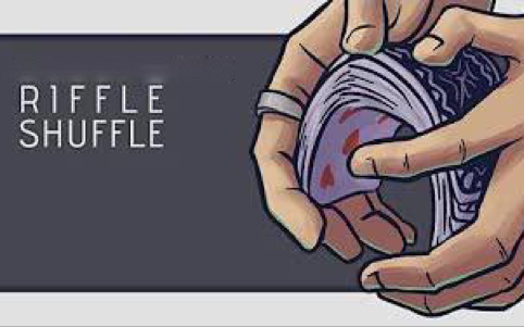 基础纸牌手法教学:“悬空式”鸽尾式洗牌Riffle Shuffle