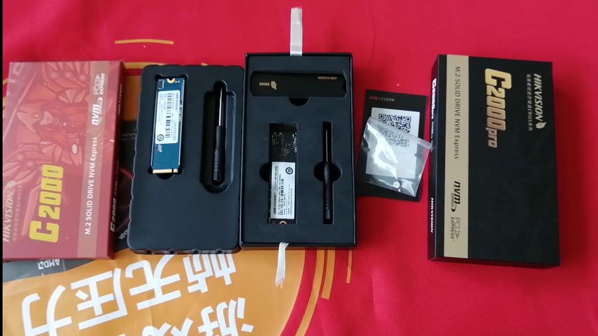 海康威视固态C2000 C2000Pro 256G对比视频 C2000升级固件教程