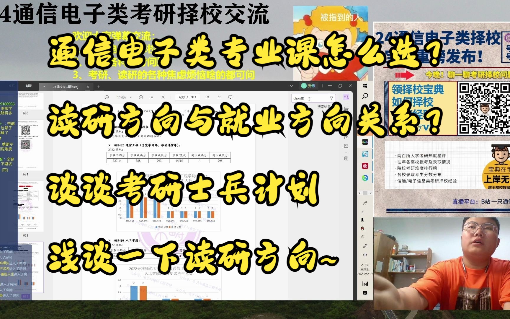 通信电子类专业课怎么选?读研方向与就业方向关系?谈谈考研士兵计划...