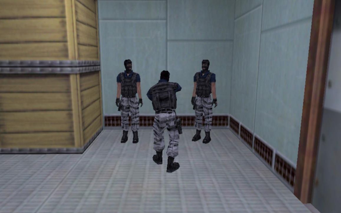 CS 将人质改成凤凰战士之后-TR视角