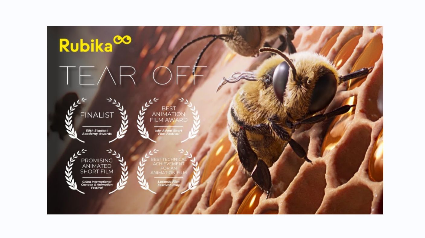 小蜜蜂的世界满是危险!3D动画短片《Tear off》