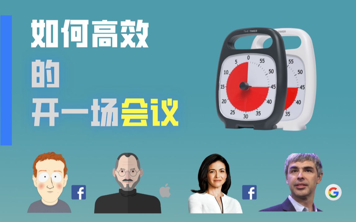 如何高效开一场会议,会议的目标/记录/责任人