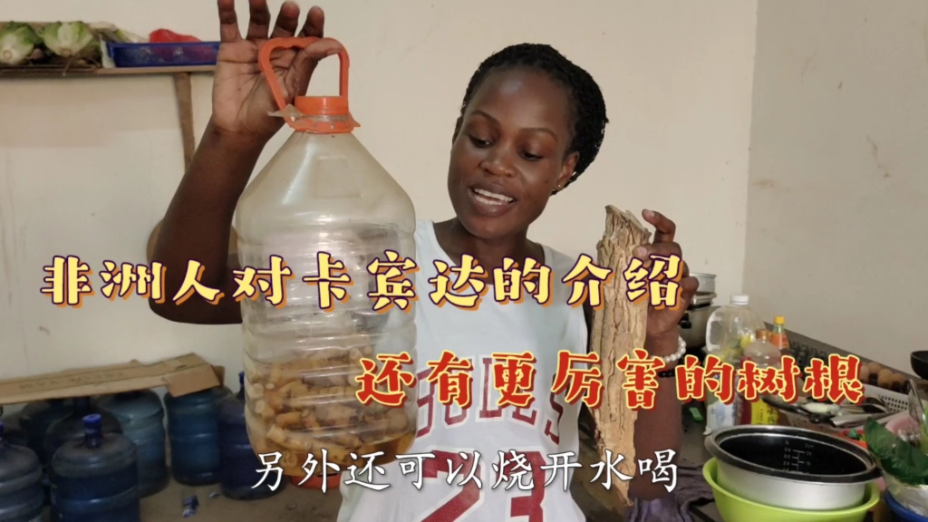 看看非洲黑妹怎么介绍卡宾达树皮的?你想不到还有更厉害的吧