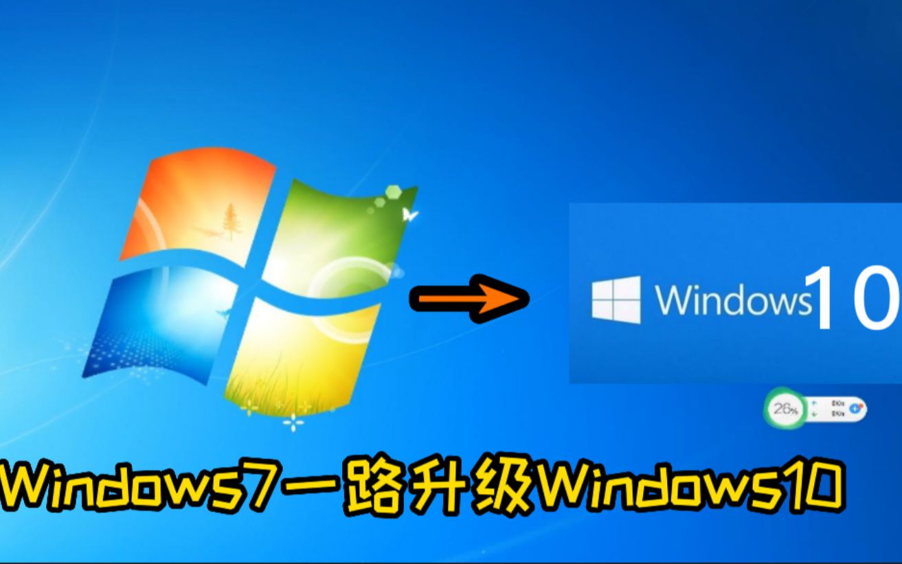 【系统升级】Windows7 SP1一路升级Windows10 1909