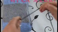 【娟子毛线店】围巾换线织法 毛线围巾编织花样 第28集 男士围巾