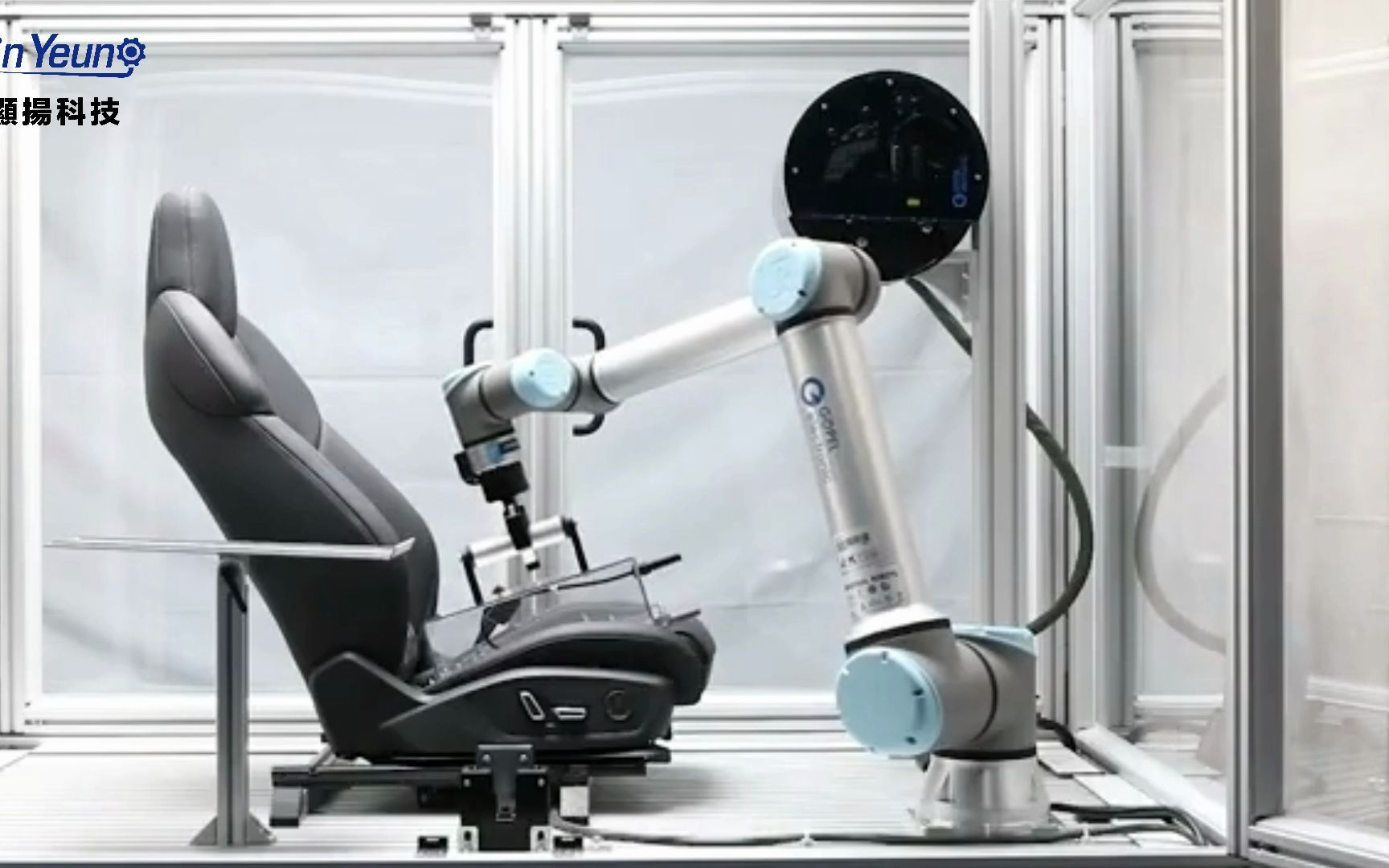 ...优傲10e、Robotiq夹爪代理商丨对汽车座椅上的按钮和开关检测应用